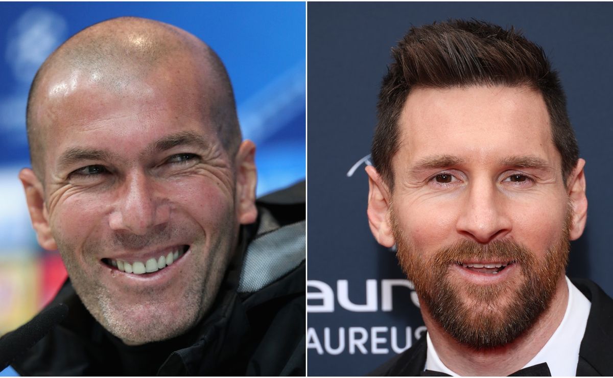 Zinedine Zidane describes Lionel Messi and his greatness with just one ...