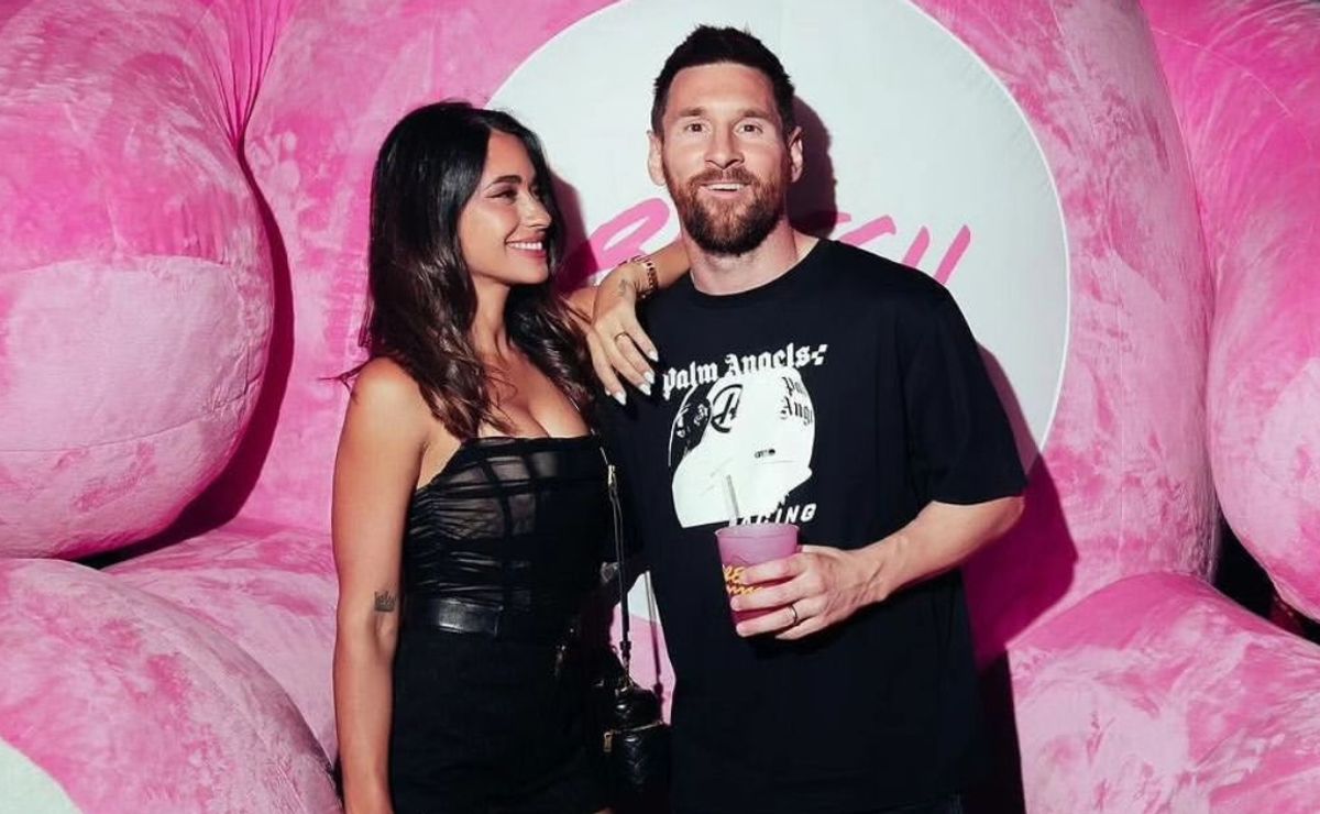 Lionel Messi and Antonela Roccuzzo party at the Bresh Fiesta - Bolavip US