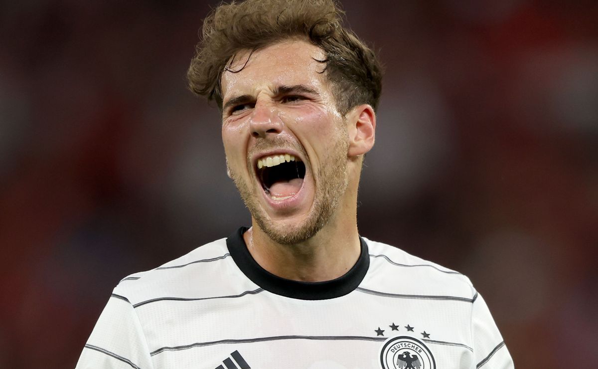 Why is Leon Goretzka not playing for Germany against Denmark today in ...