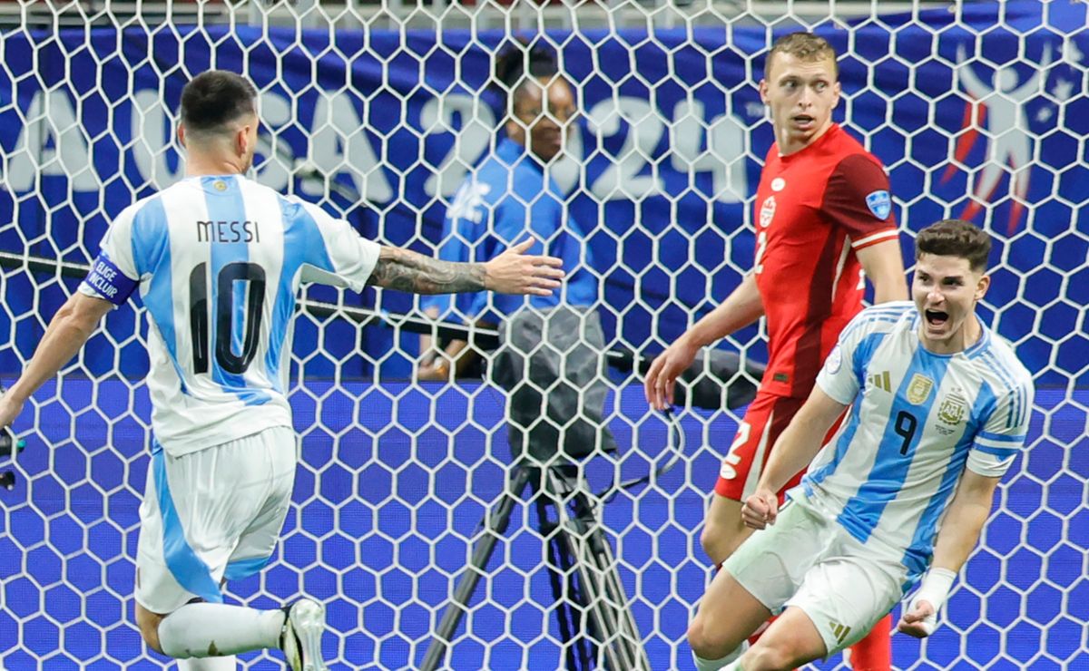 Messi's Argentina beat Canada 2-0 in 2024 Copa America inaugural match ...