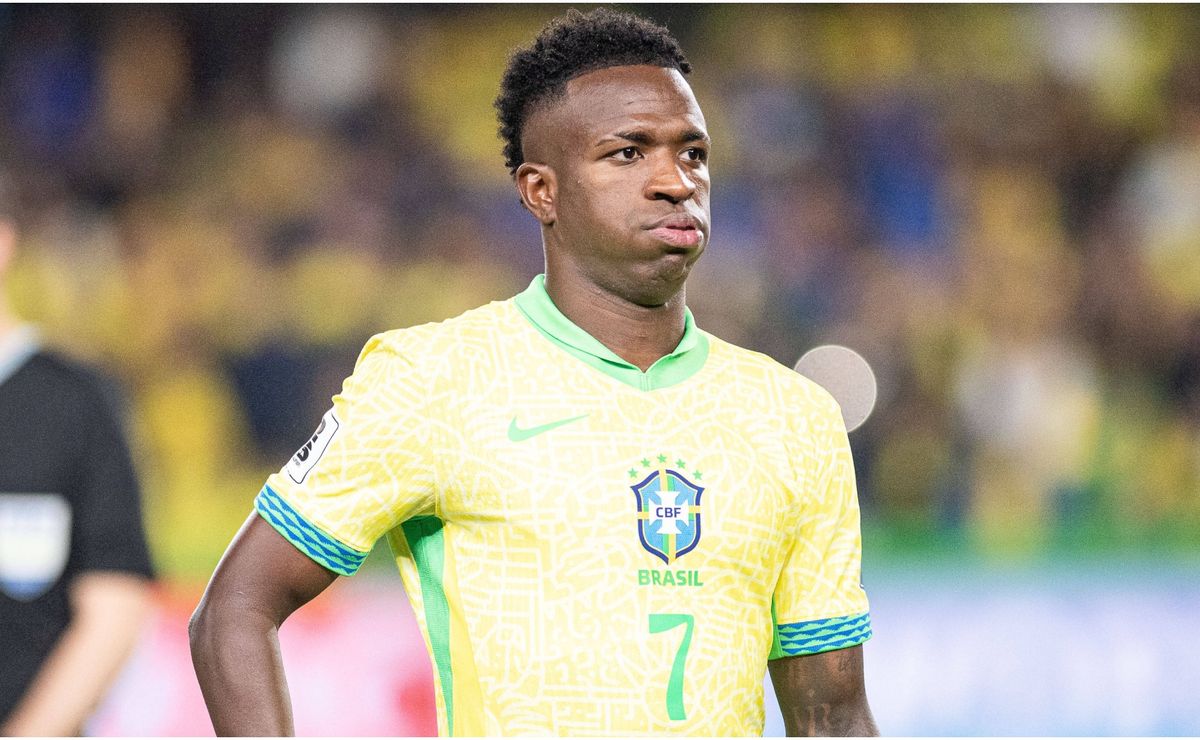 Why is Vinicius Junior not playing today for Brazil vs Chile in the ...