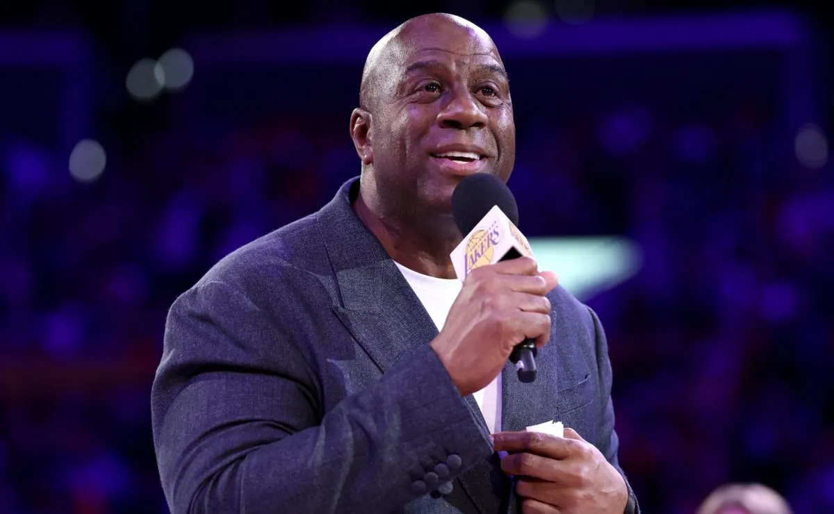 NBA Hall of Famer Magic Johnson gives strong words towards Timberwolves ...