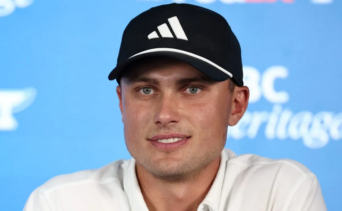 Ludvig Aberg's profile: Love life, caddie, career and more - Bolavip US
