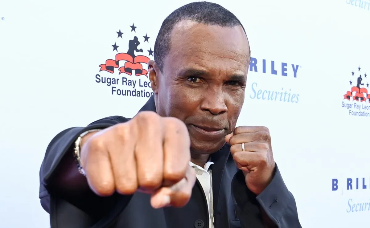 Boxing legend Sugar Ray Leonard names the 3 greatest fighters in ...
