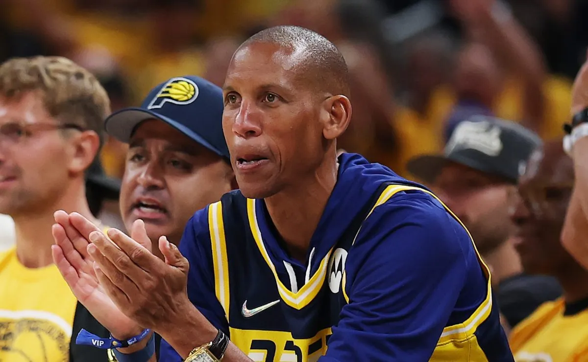 Reggie Miller reacts as Haliburton injury headlines Pacers' NBA finals ...