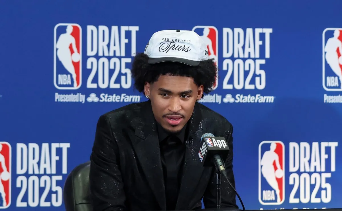 New Spurs player Dylan Harper reassures Utah Jazz fans after making a ...