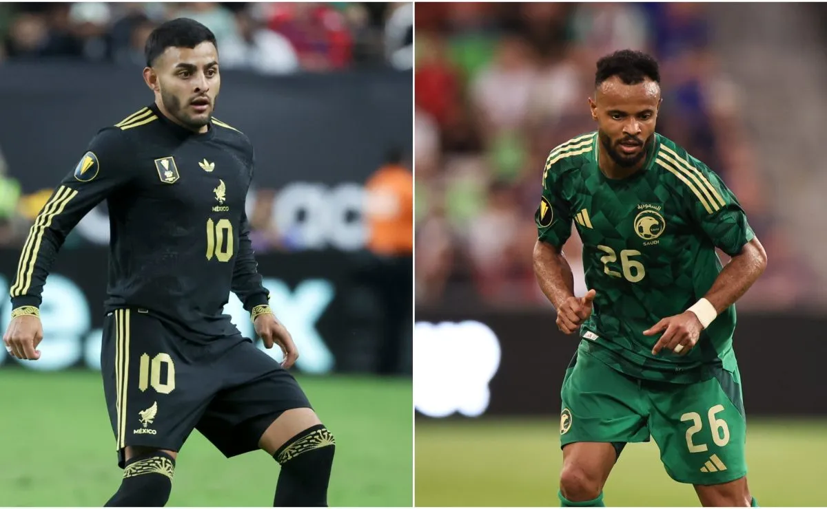 Mexico vs Saudi Arabia: Confirmed lineups for 2025 Concacaf Gold Cup ...