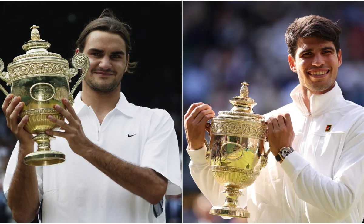 Roger Federer had won $7 million by the age of 22: How much has Carlos ...