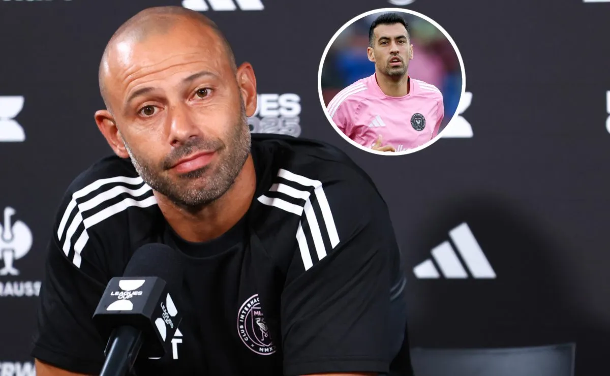 Javier Mascherano addresses Sergio Busquets' future with Lionel Messi ...