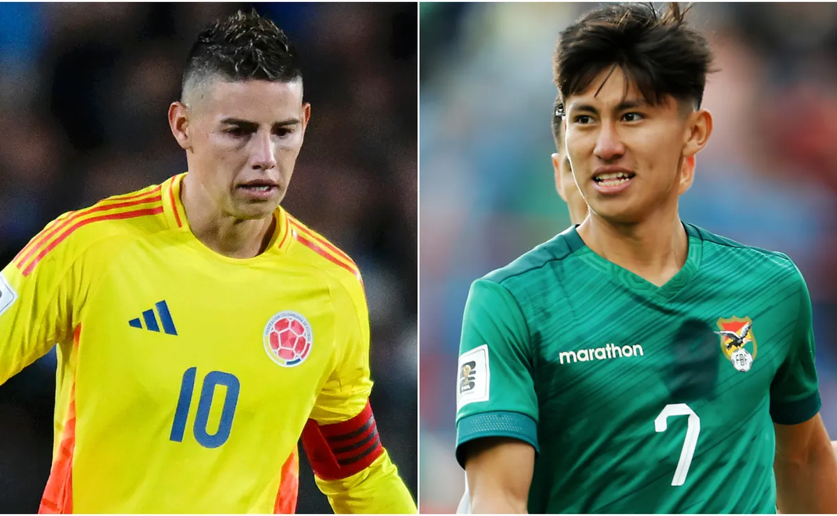Colombia vs Bolivia: Lineups for Matchday 17 of Conmebol 2026 World Cup ...