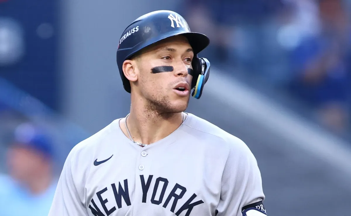 Aaron Judge’s surprising reaction as Yankees fall 0-2 to Blue Jays ...