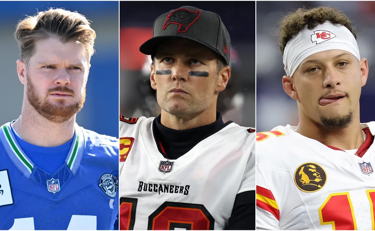 Sam Darnold lifts first Super Bowl at 28: How many rings had Tom Brady ...