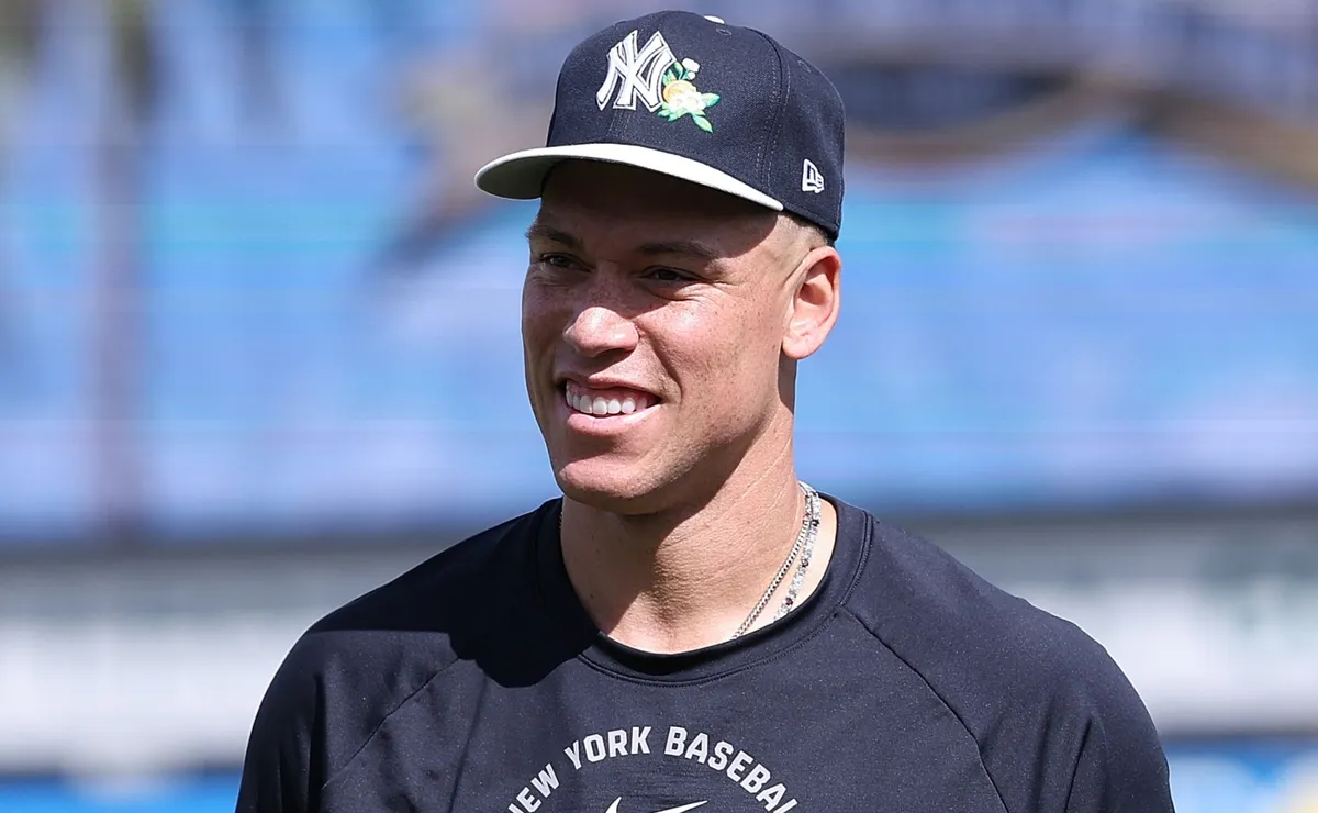 NY Yankees' Aaron Judge reflects on Gerrit Cole's first Spring Training ...