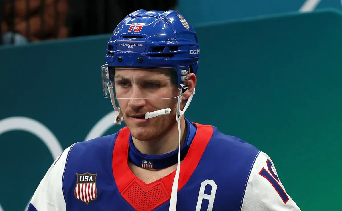 Matthew Tkachuk fires up Team USA vs Team Canada clash in 2026 Winter ...