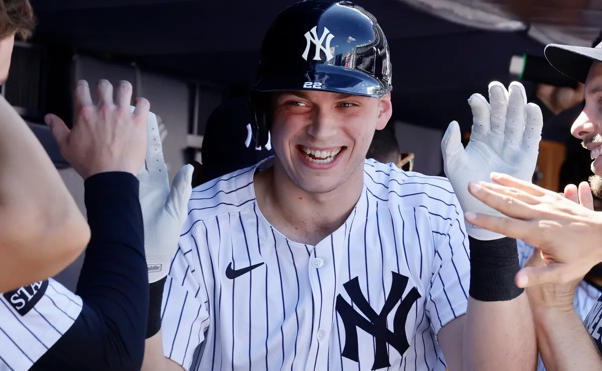 NY Yankees' Ben Rice shows defensive growth at first base as Aaron ...