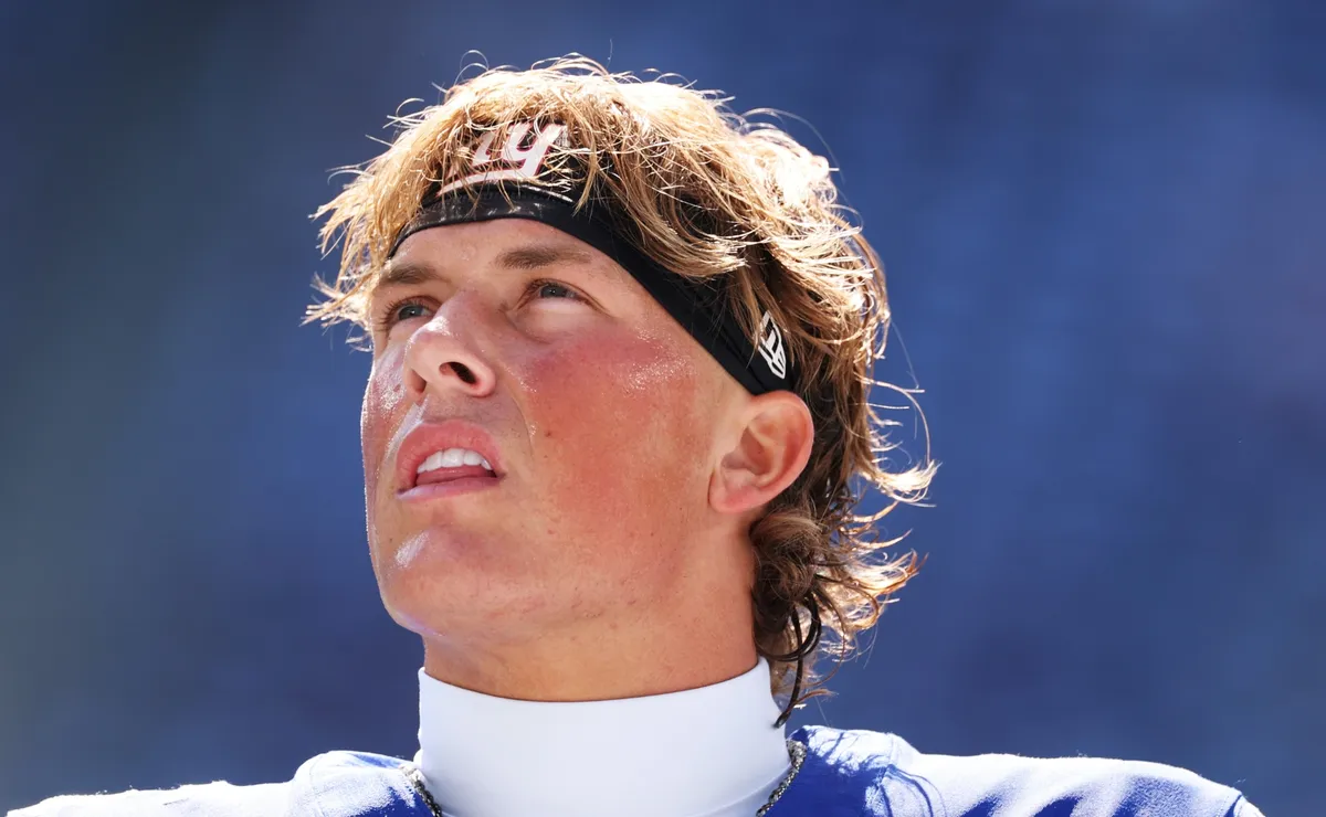 Jaxson Dart goes against Malik Nabers' comments on NY Giants drafting ...