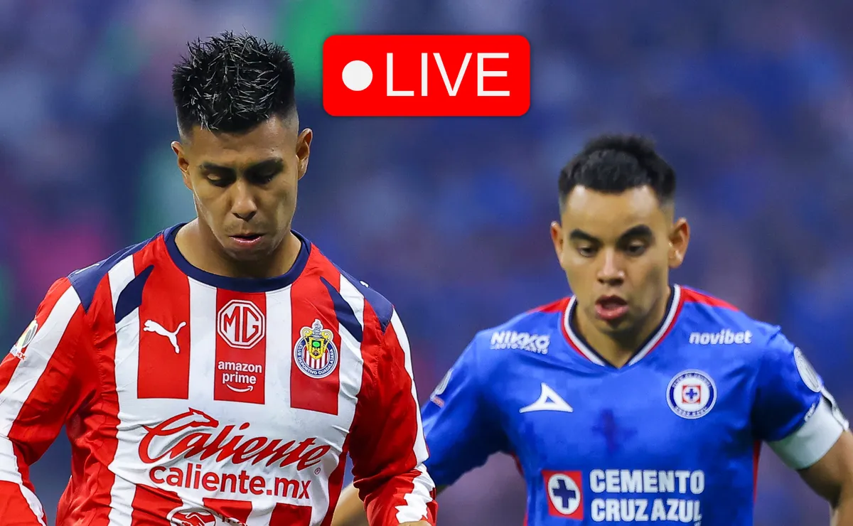 Cruz Azul Vs Chivas Live Halftime 1 1 Liga Mx 2026 Clausura