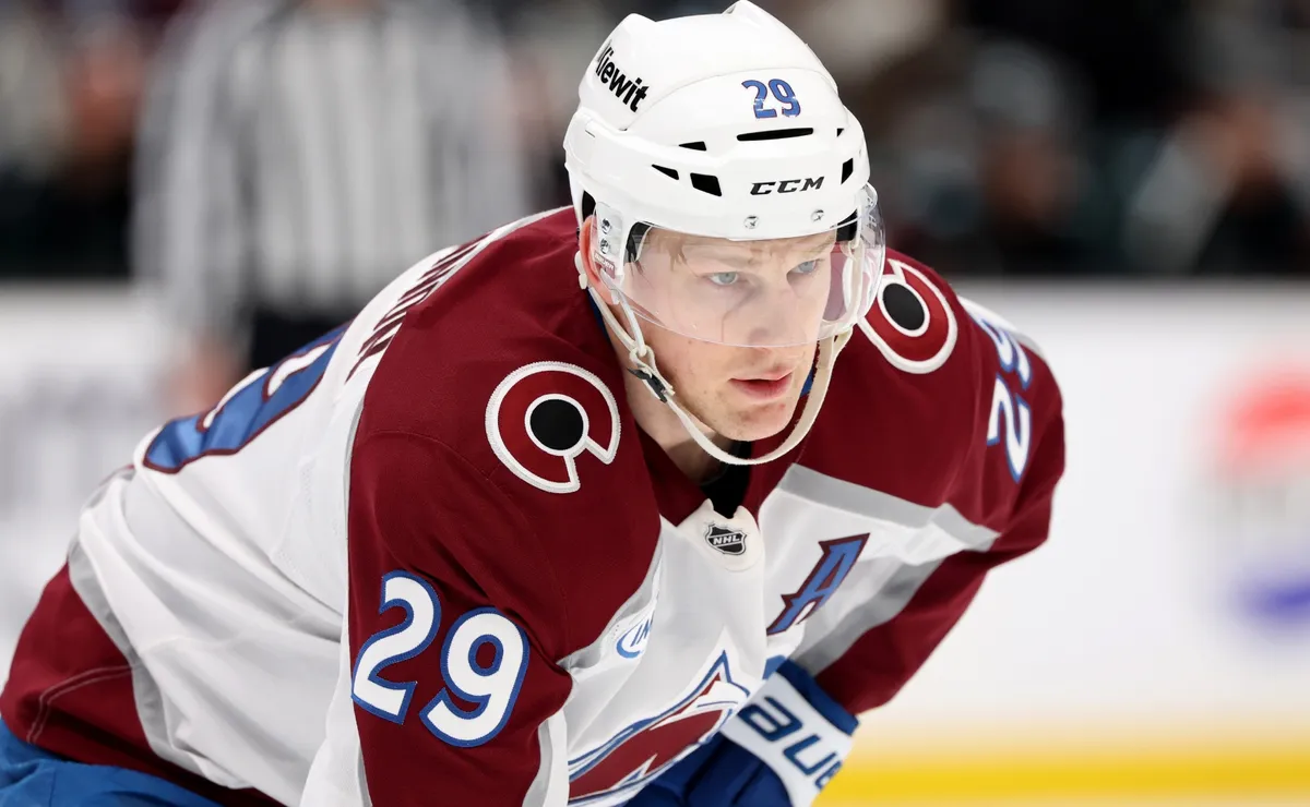 Is Nathan MacKinnon playing tonight for Avalanche vs Golden Knights in ...