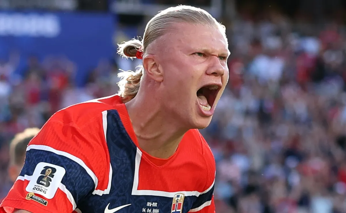 Erling Haaland powers Norway to 4-1 victory over Iraq in World Cup ...