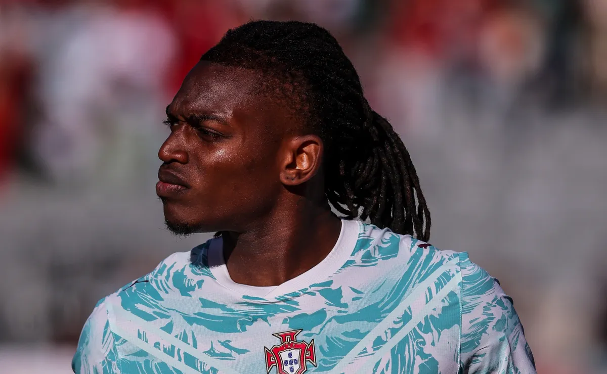 Why isn't Rafael Leao starting today for Portugal vs DR Congo at the ...