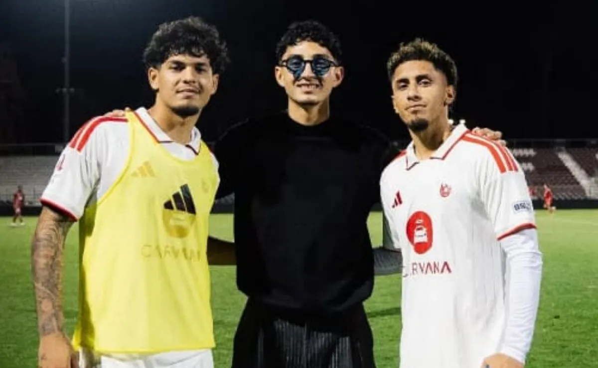 El reencuentro de Daniel Flores, Adrián Pelayo y Daniel Cervantes