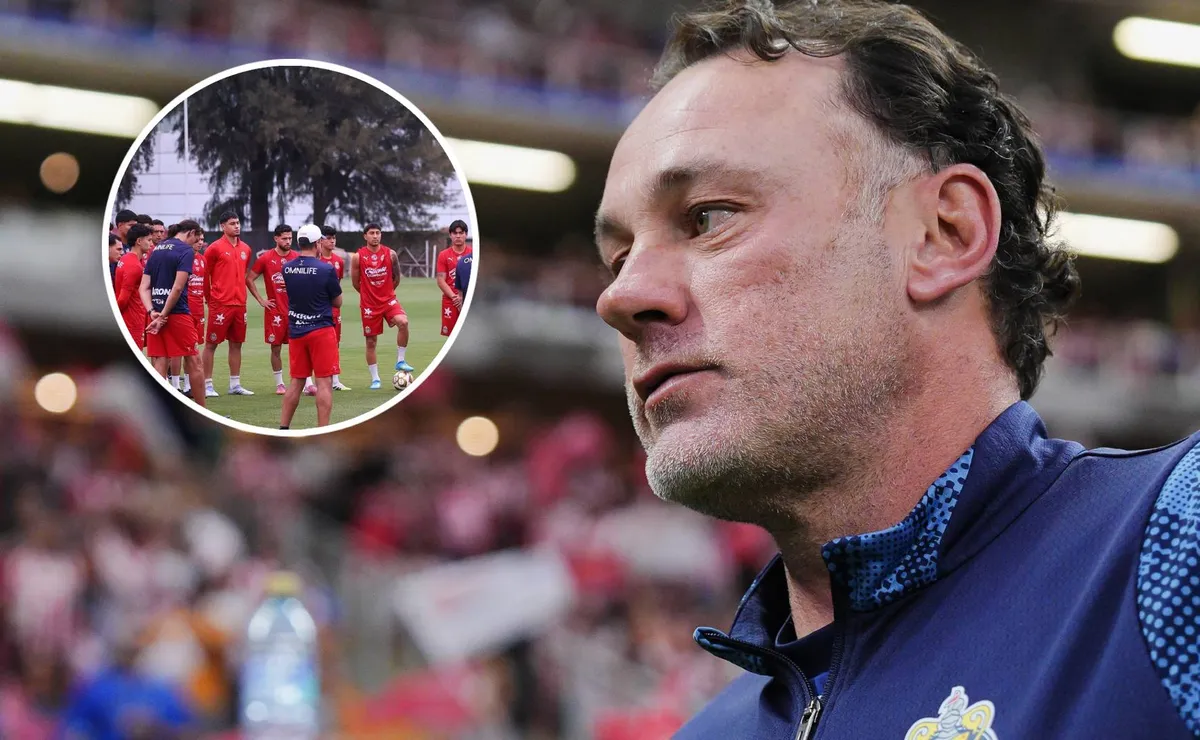 Chivas vs. Cruz Azul: la decisión de Gabriel Milito con Daniel Aguirre