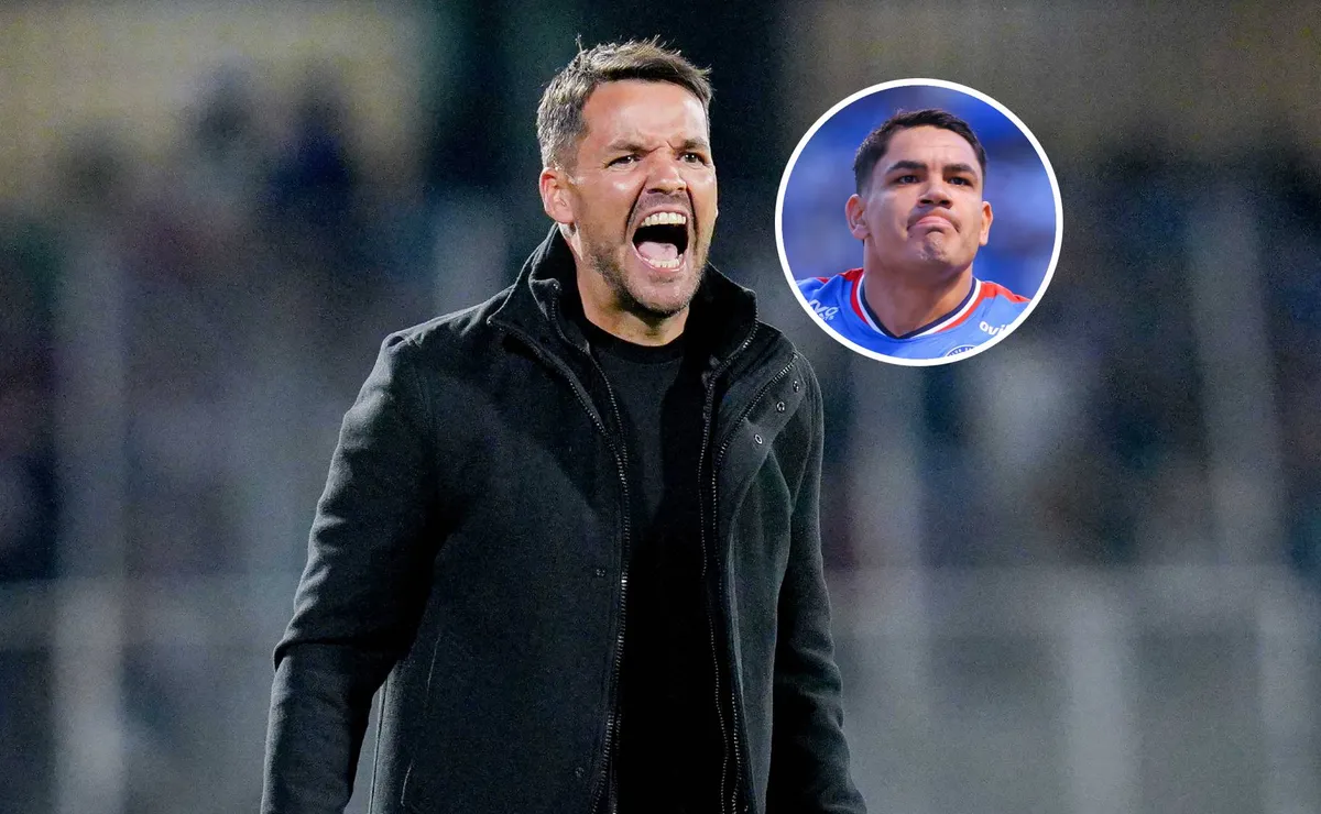 Nicolás Larcamón le mandó un contundente mensaje a Toro Fernández