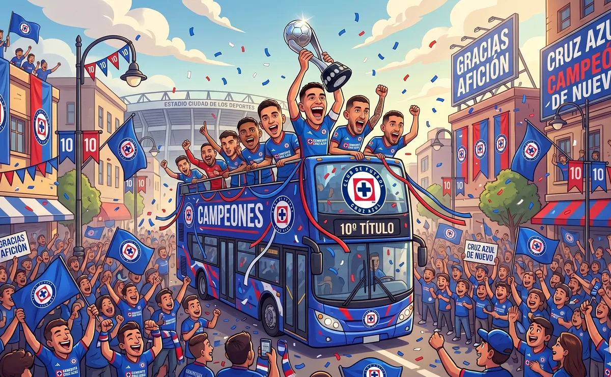 ¿Cuándo y dónde festejaría Cruz Azul el título de Liga MX con su afición?