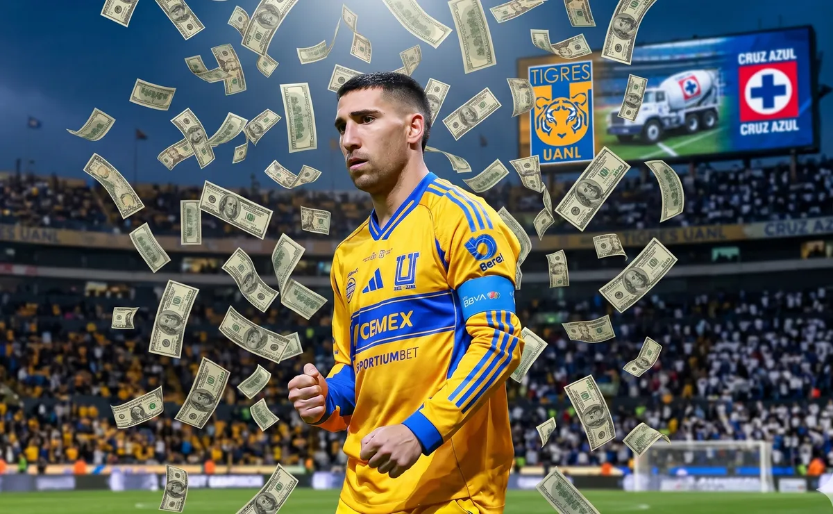 Tigres puso un millonario precio a Fernando Gorriarán y aleja a Cruz Azul