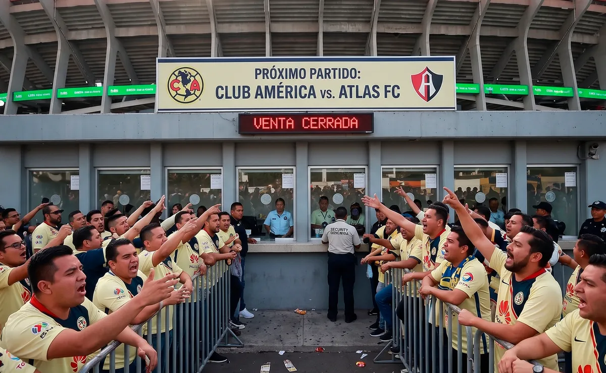 Los precios de los boletos del partido del Club América vs Atlas