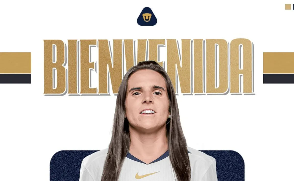 Pumas Femenil presenta a Andrea Pereira como su nuevo fichaje