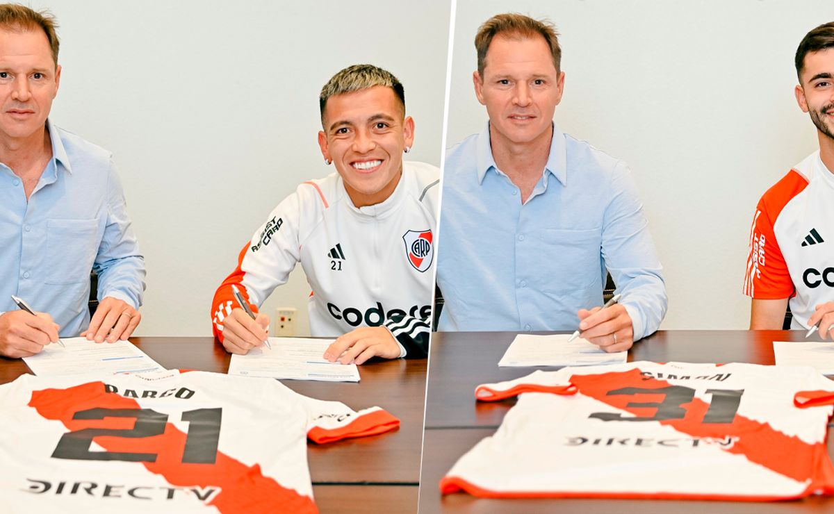 River renovó los contratos de Esequiel Barco y Santiago Simón - Bolavip ...