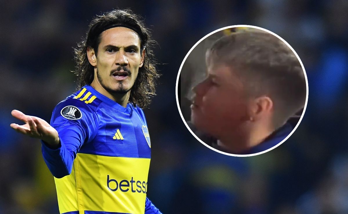 El nene de Boca que se hizo viral por criticar a Cavani - Bolavip Argentina