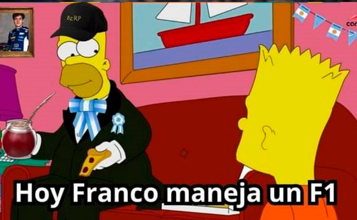 Los mejores memes del debut de Franco Colapinto en Fórmula 1 - Bolavip ...