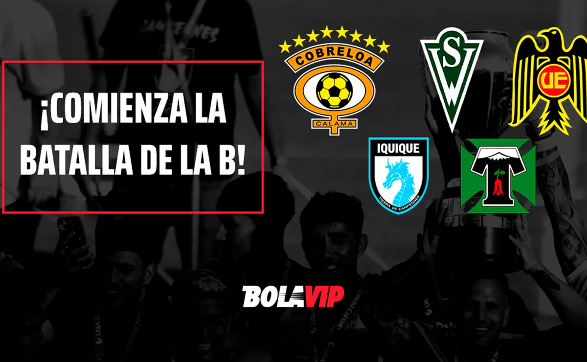Primera B: Programación Primera Fecha - Bolavip Chile