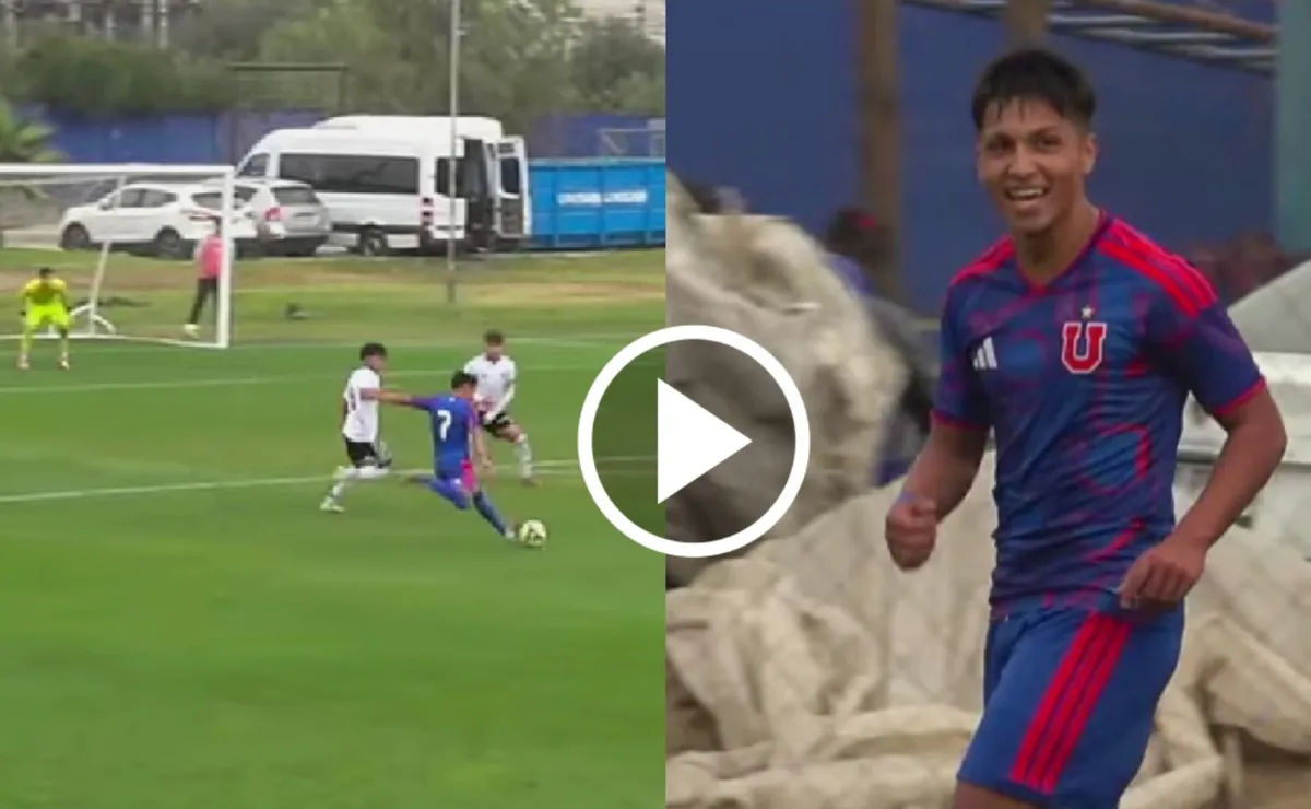 Video: El recontragolazo de Diego Cofré en el triunfo de la U Sub 18 ...