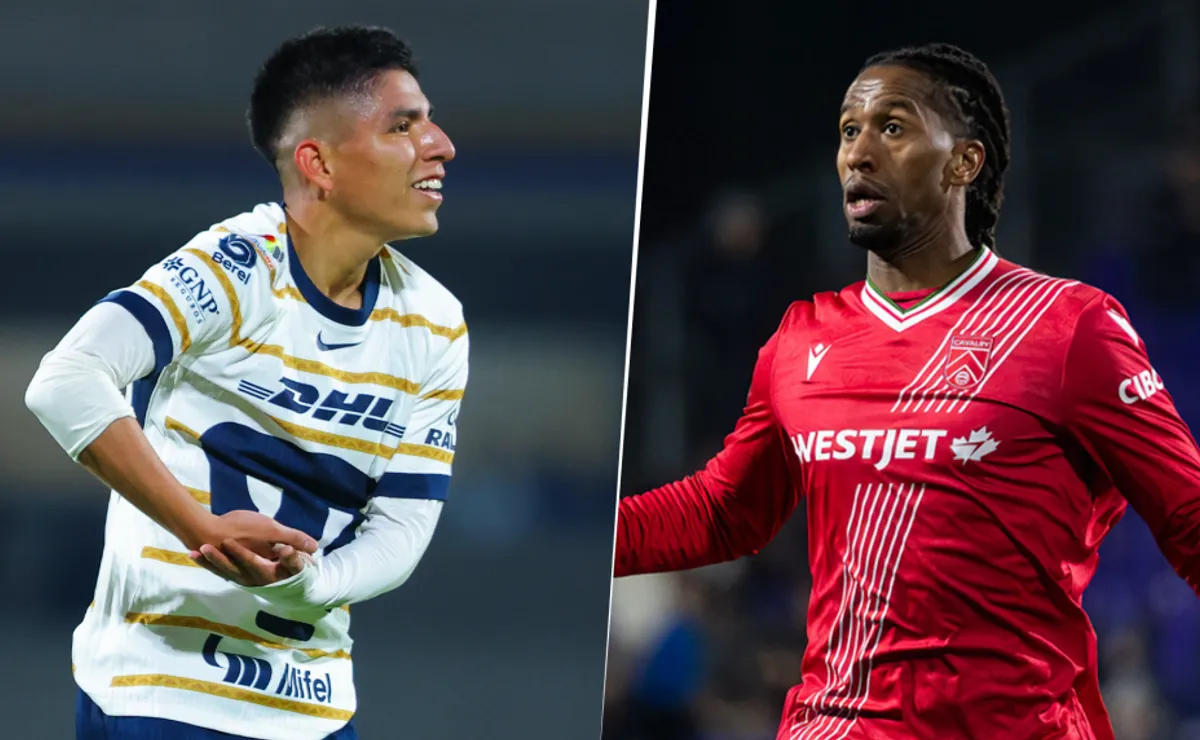 Las alineaciones de Pumas UNAM vs. Cavalry por la Concachampions 2025 ...