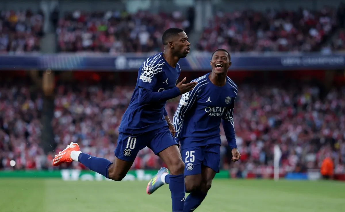 ¿Por qué Dembélé no juega en PSG vs Arsenal por Champions?