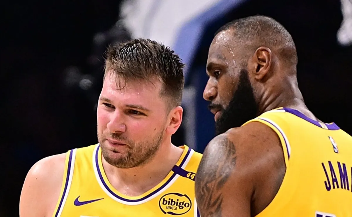 La decisión que Doncic tomaría tras el rumor que LeBron se iría de ...