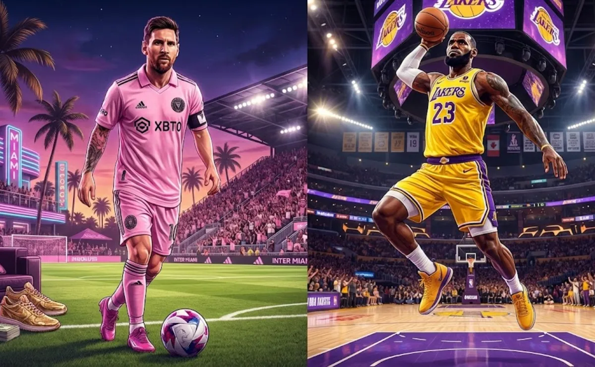 Messi y LeBron: cuánto gana cada uno en 2026