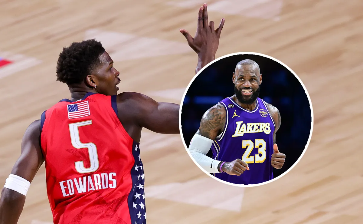 Anthony Edwards elige al sucesor de LeBron en la NBA - Bolavip Mexico