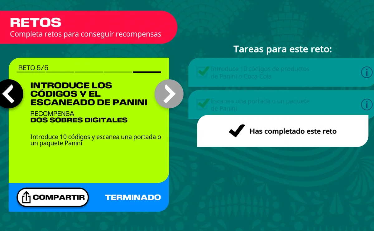 10 códigos del álbum virtual Panini del Mundial 2026 para completar el ...