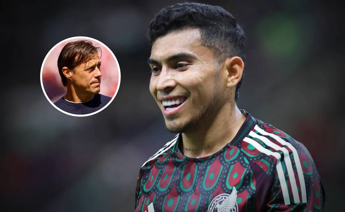 Orbelín Pineda elogió a Matías Almeyda, el DT de Rayados