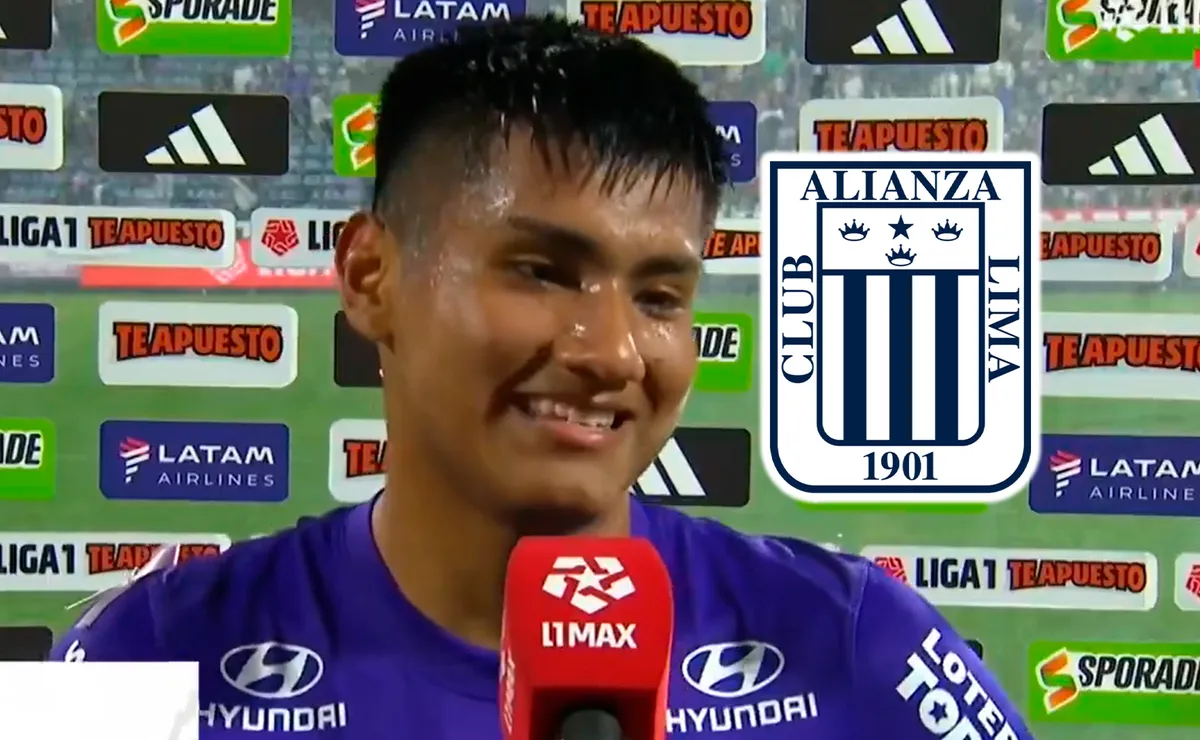 El emotivo mensaje de Piero Cari tras su primer gol con Alianza Lima ...