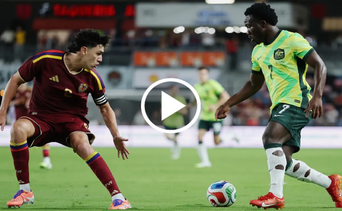 Venezuela le ganó 1-0 a Australia en un amistoso internacional de la ...