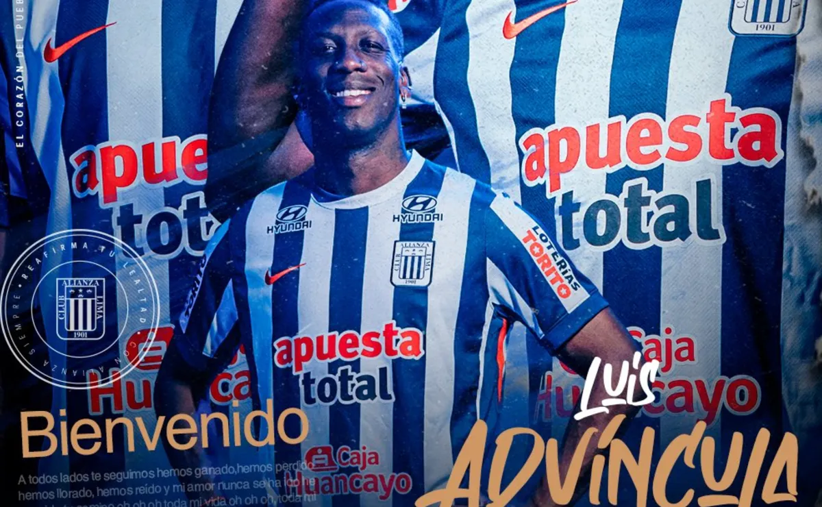 Alianza Lima hizo oficial el fichaje de Luis Advíncula