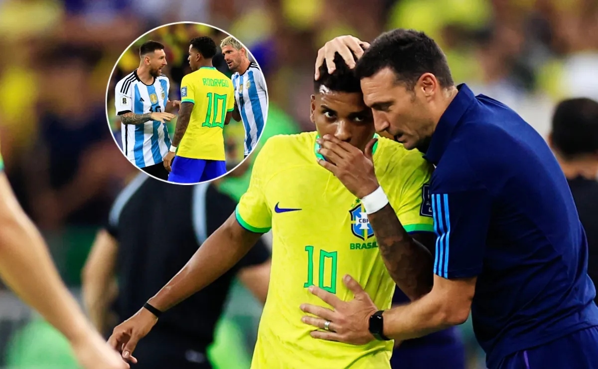La denuncia pública que hizo Rodrygo tras el cara a cara contra Messi ...