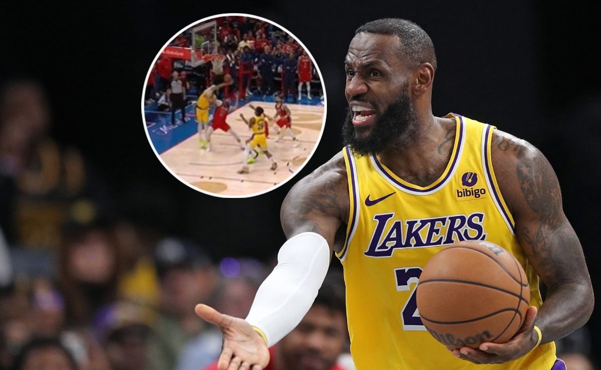Video: La jugada a una mano de Davis que salvó a LeBron en la ...
