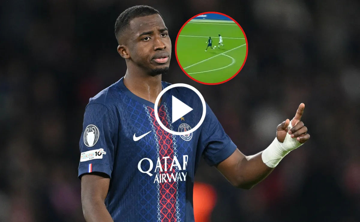 William Pacho salvó al PSG y lo hizo campeón de la Supercopa de Francia
