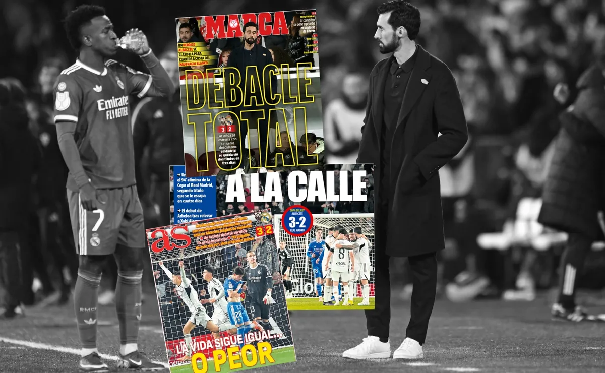 España destroza a Real Madrid por eliminación de Copa del Rey - Bolavip